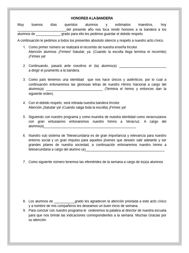Programa para Honores | PDF