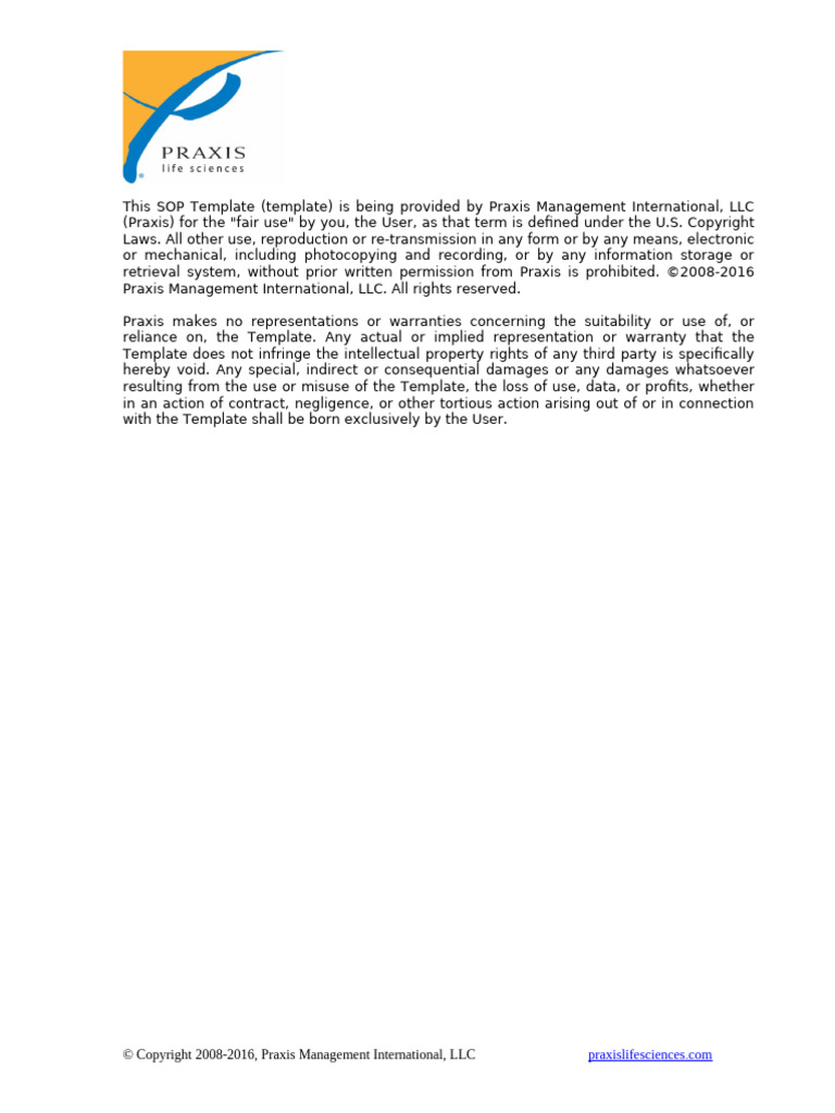 SOP Periodic Validation Review 2016 07 31 | PDF | Verification And ...