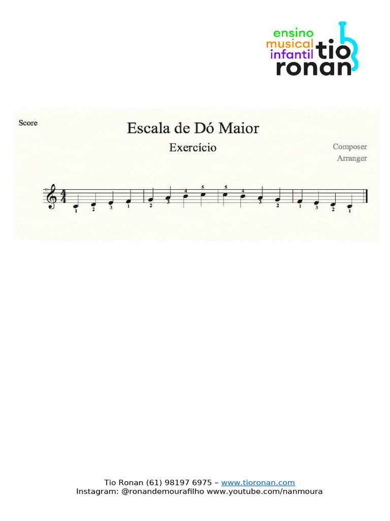 Escala de Dó | PDF