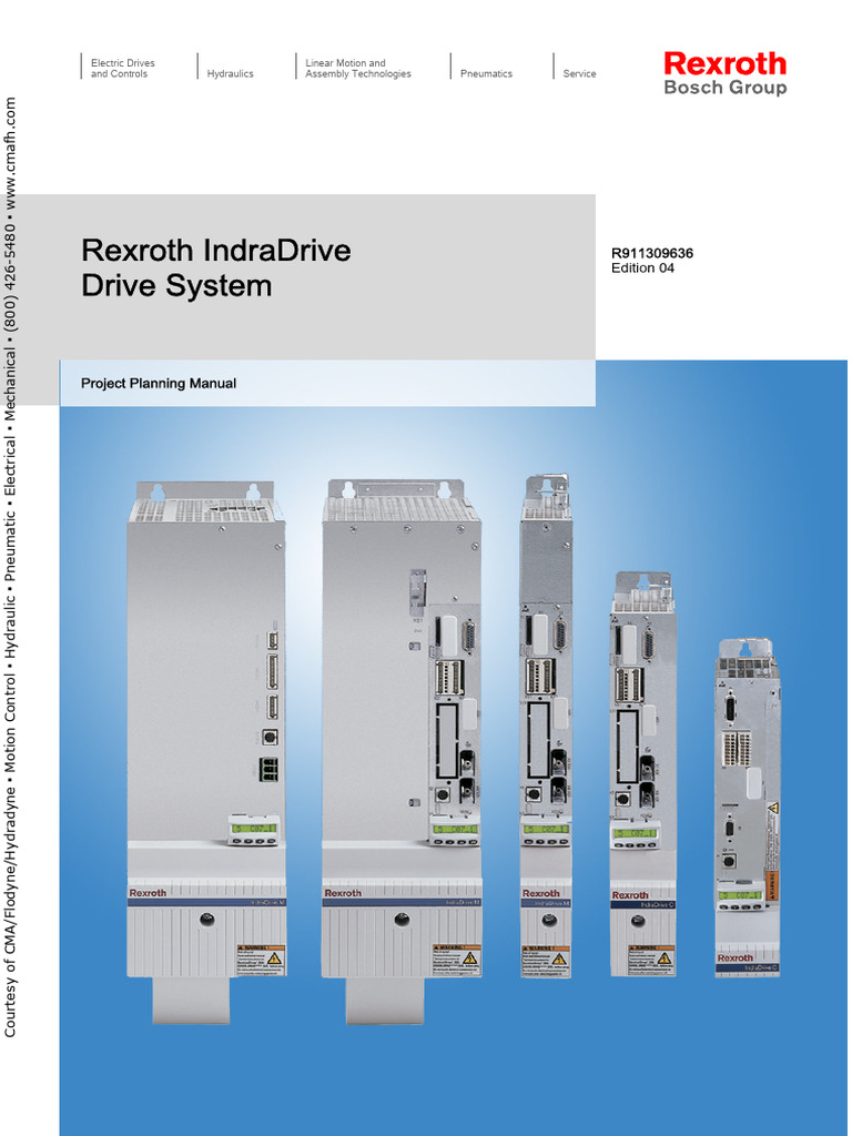 IndraDrive Drive System - Project Planning Manual | PDF | Mains ...