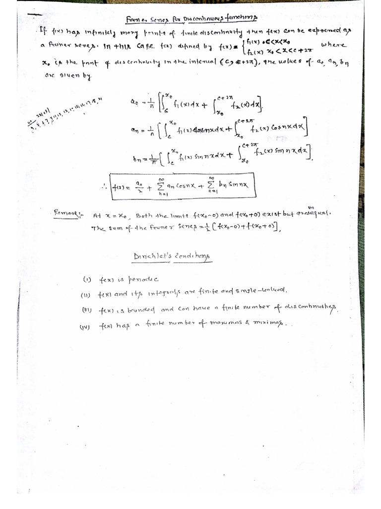 Discontinuous Function | PDF