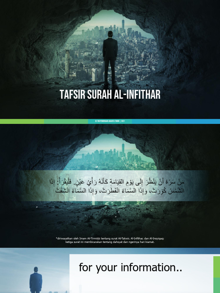 2. Tafsir Surah Al-Infithar 1-12-1 | PDF