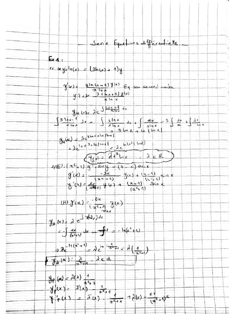 Eqt Diff Corr Serie | PDF