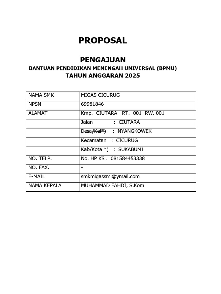 File Proposal | PDF