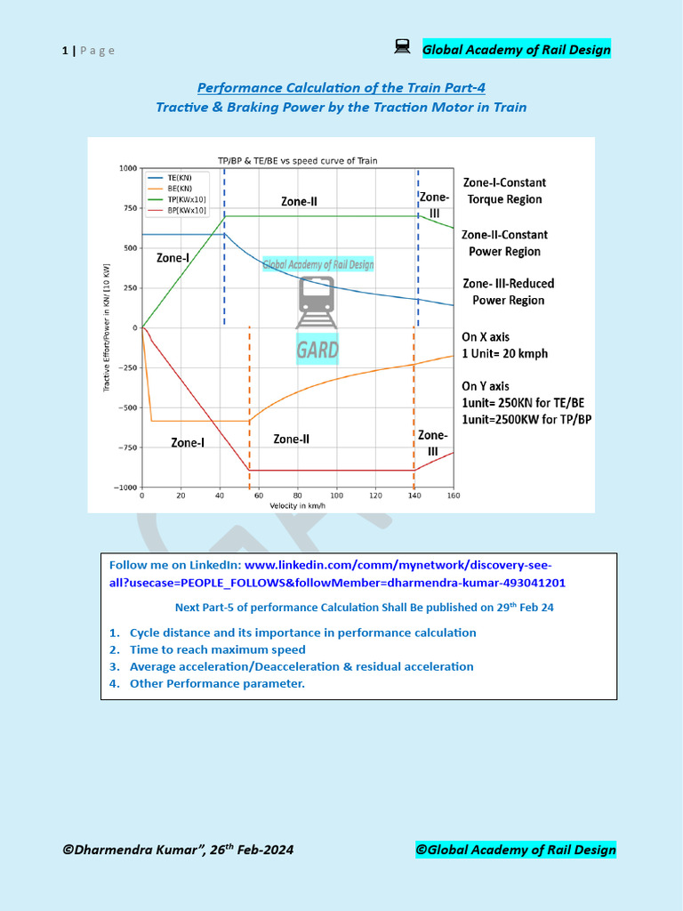 Performance Calculation of Train Part-4 | PDF | Gear | Train