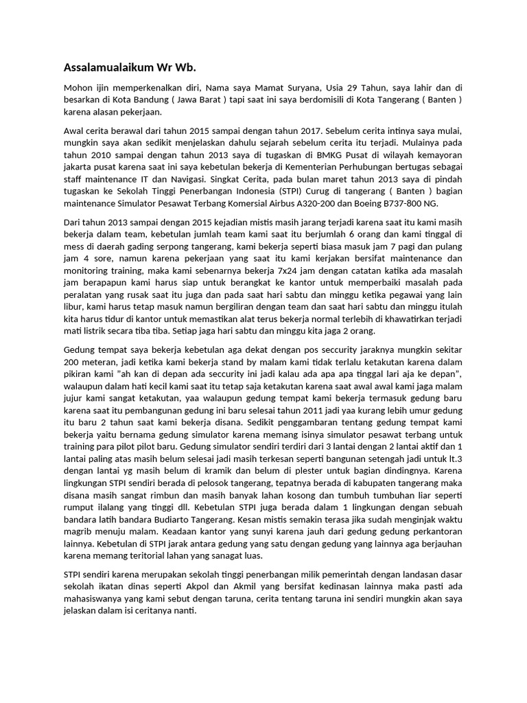 Cerita Kembara Sunyi | PDF