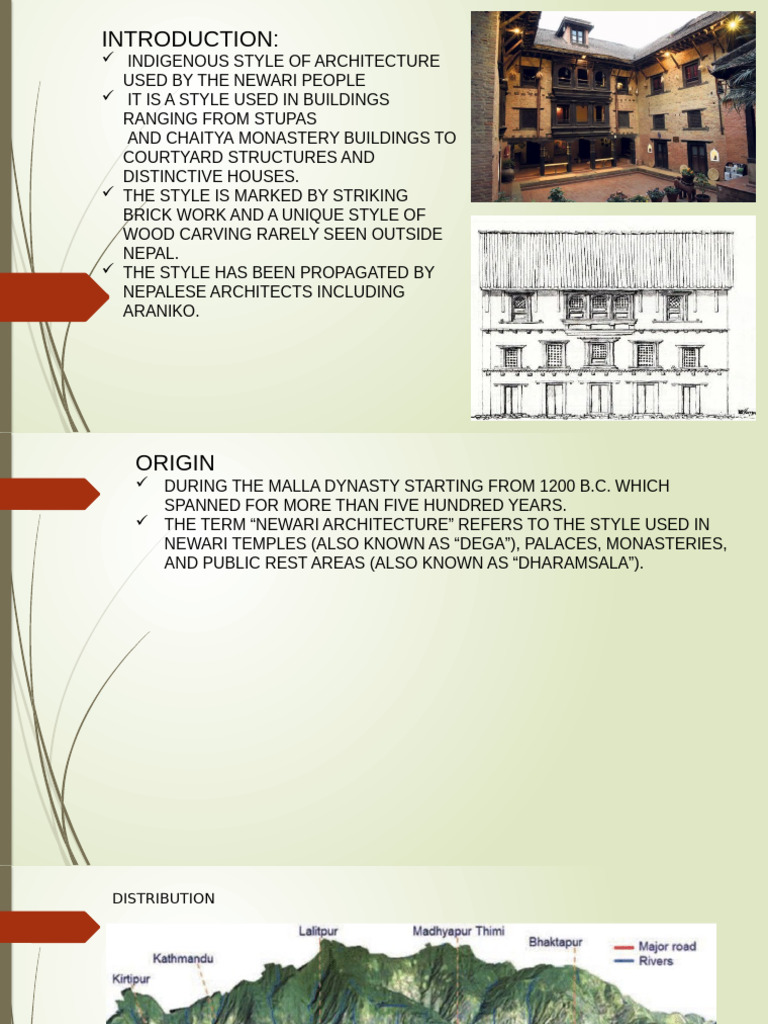 Newari Architecture: Style and Origins | PDF