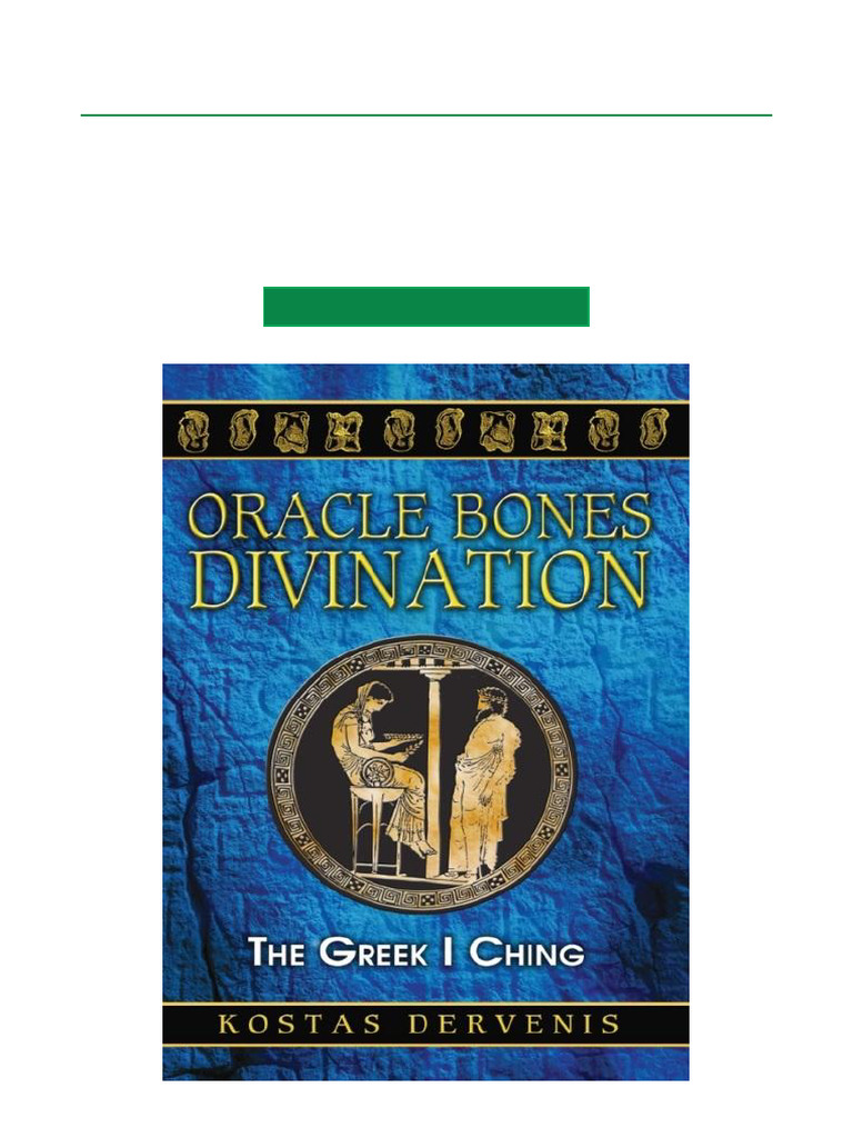 Oracle Bones Divination The Greek I Ching Chapter-by-Chapter Download | PDF | Zeus | Twelve ...