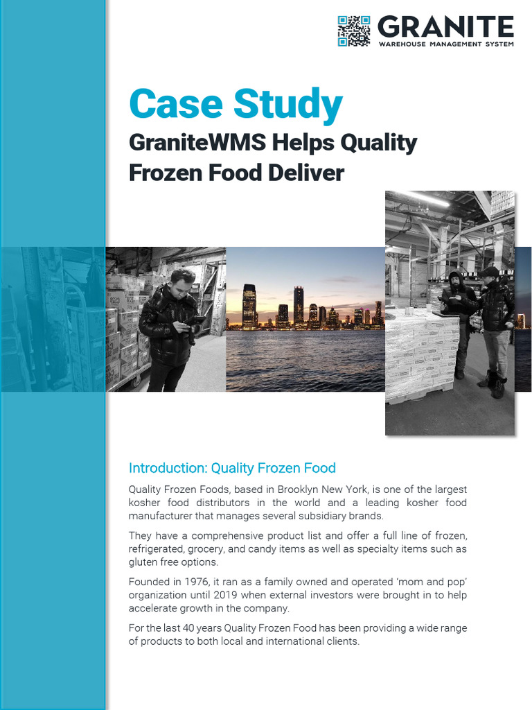 GraniteWMS Transforms Quality Frozen Foods | PDF | Warehouse | Inventory