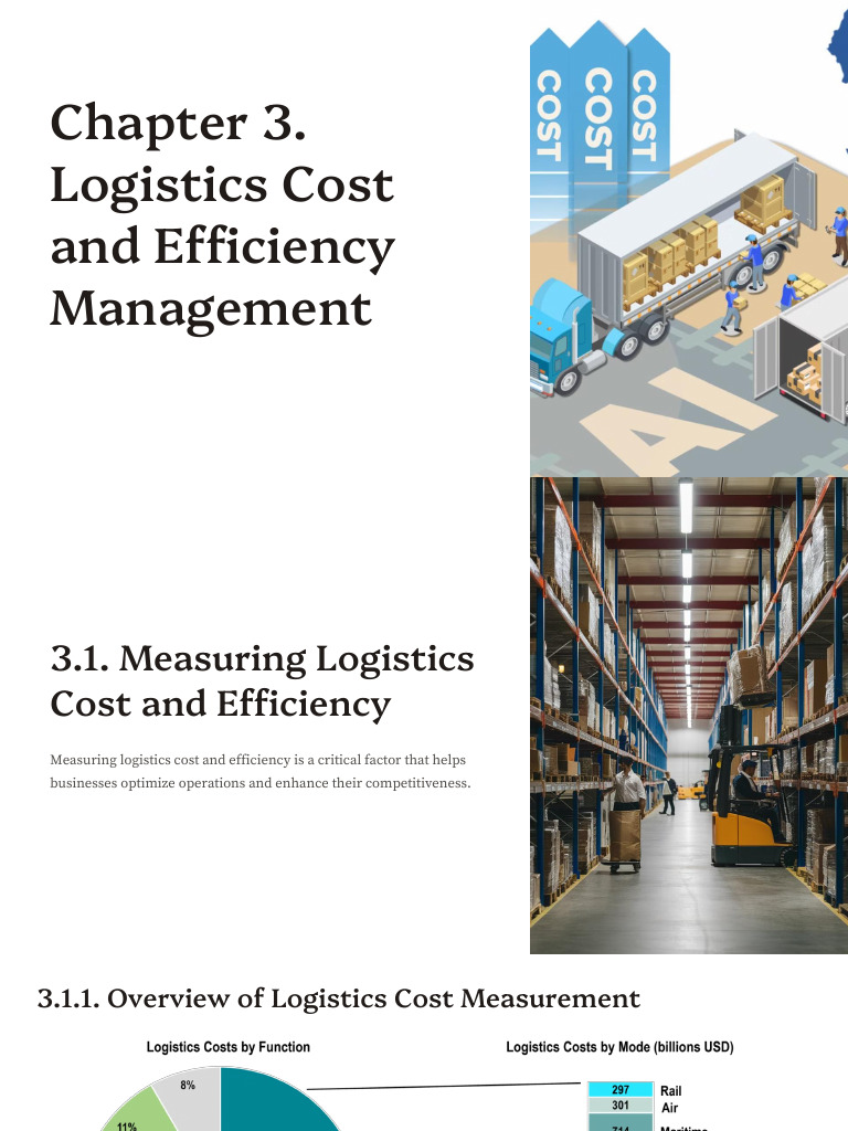 Chapter 3. Logistics Cost and Efficiency Management | PDF | Logistics | Warehouse