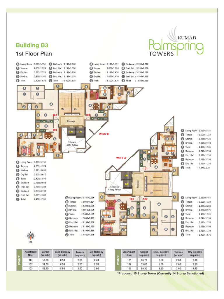 B3 Floor Plan Merged Compressed | PDF