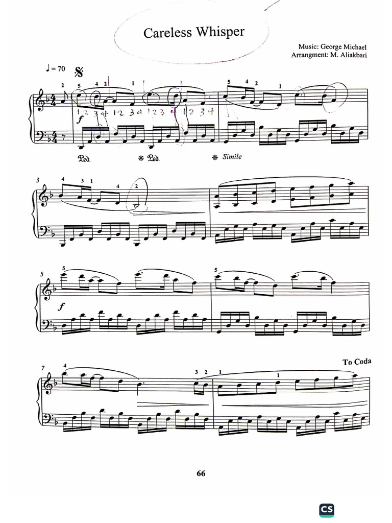 Careless Whisper | PDF