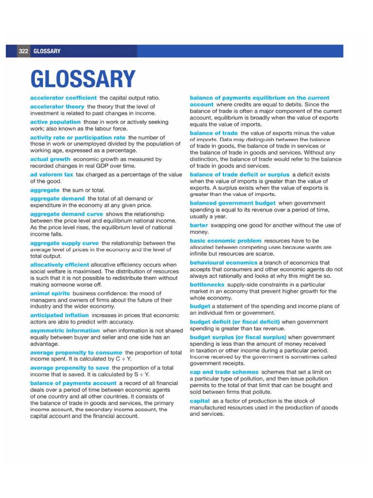 Textbook Glossary | PDF