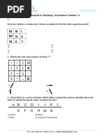 Logiquids Practice Worksheet | PDF