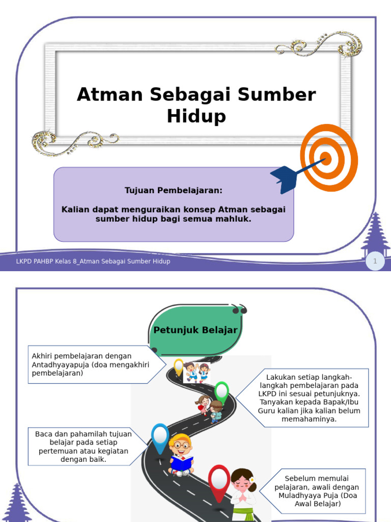LKPD PAHBP Kelas 08_Atman Sebagai Sumber Hidup_Sumaryo | PDF
