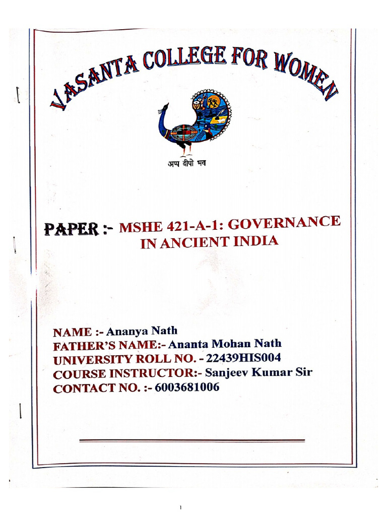 Sabha, Samiti, Vidata and Paur Janpad | PDF