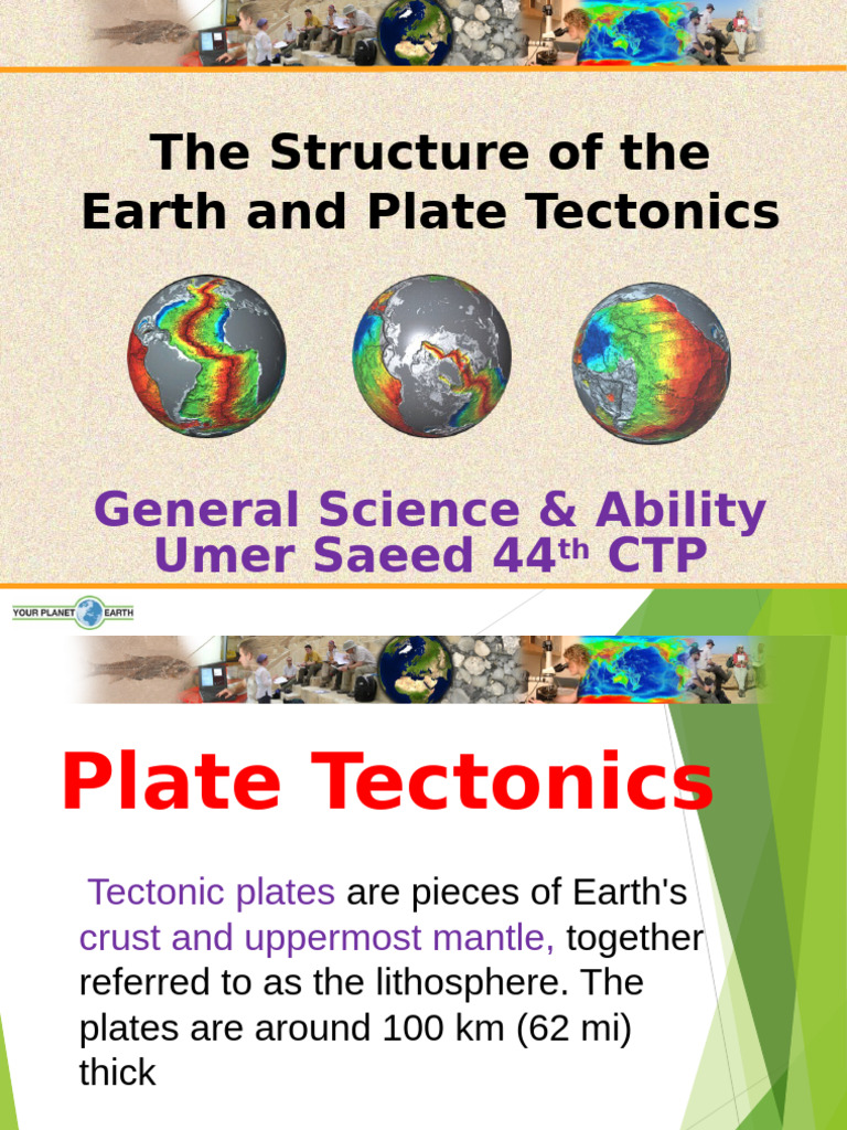 Plates Tectonics, Volcano & Earthquake | PDF | Plate Tectonics ...