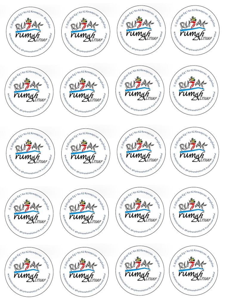 Logo Rujak Rumah Althaf | PDF