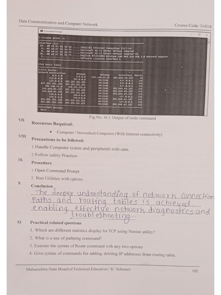 DCN Practical No 16 | PDF