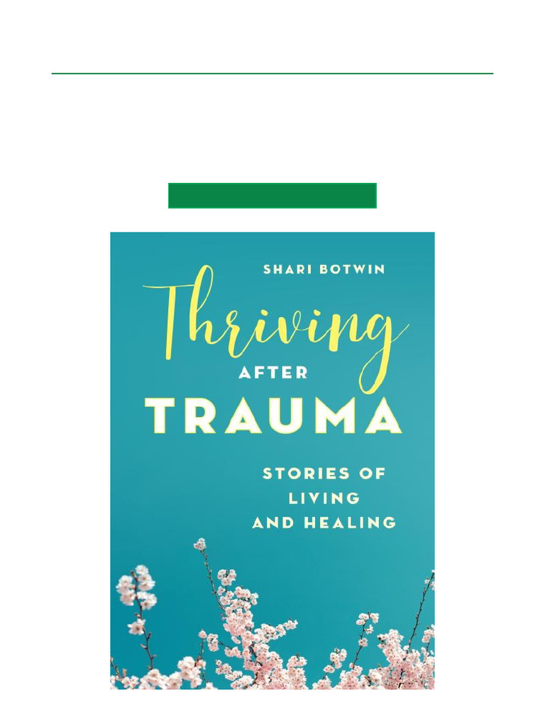 Healing Through Trauma Stories | PDF | Psychological Trauma | Pregnancy