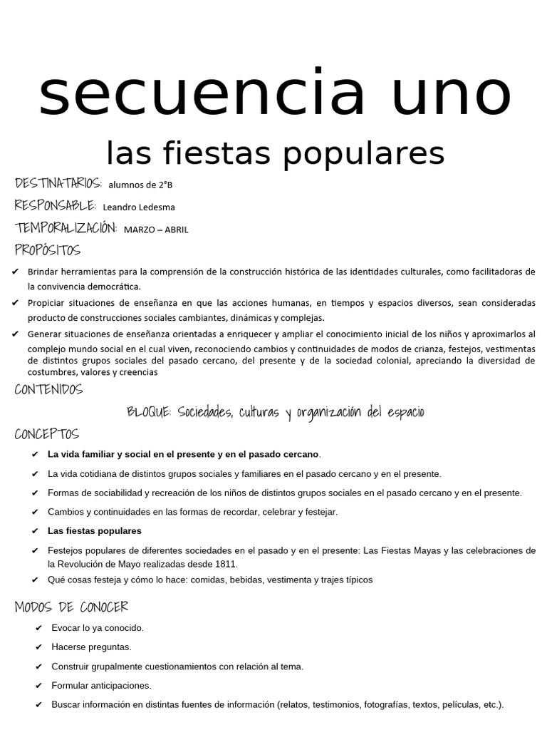 Las Fiestas Populares | PDF | Carnaval | Enseñando