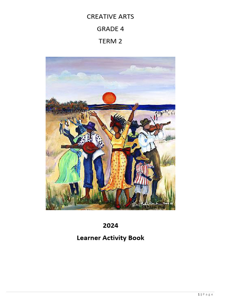 Creative Arts GR 4 Term 2 Learner | PDF | Color