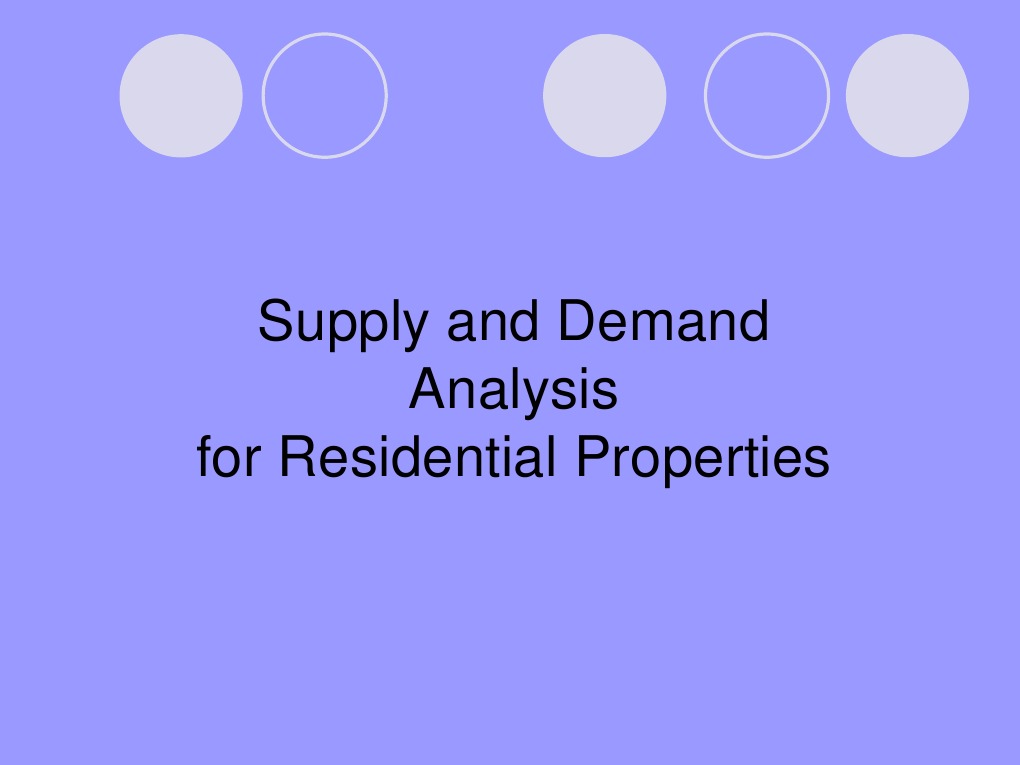 Residential Property Demand Analysis | PDF | Demand | Economics