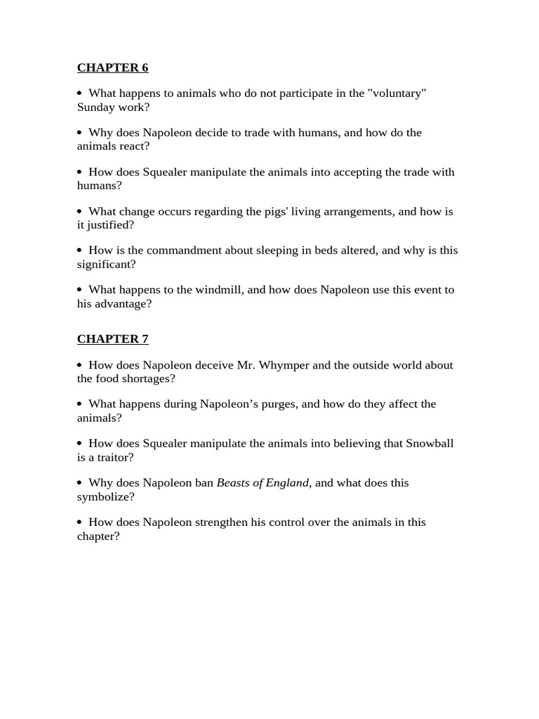 Animal Farm Activities | PDF