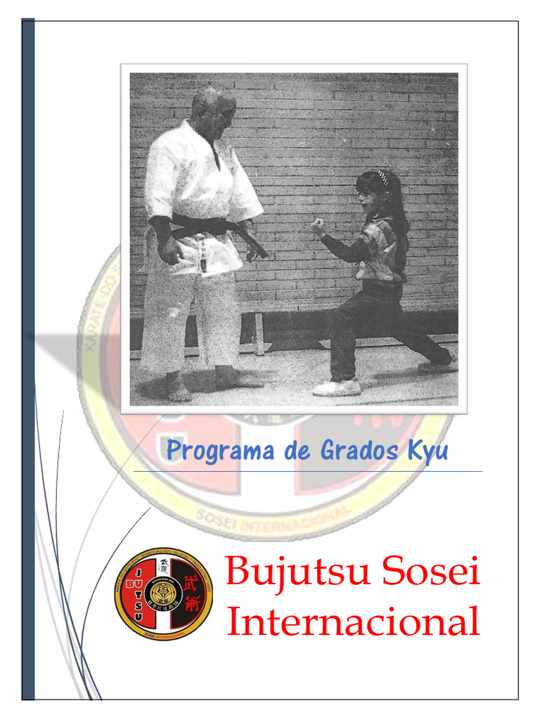 ROGRAMA KYUS BUJUTSU SOSEI Rev Abril 2022 | PDF | Kárate | Kata