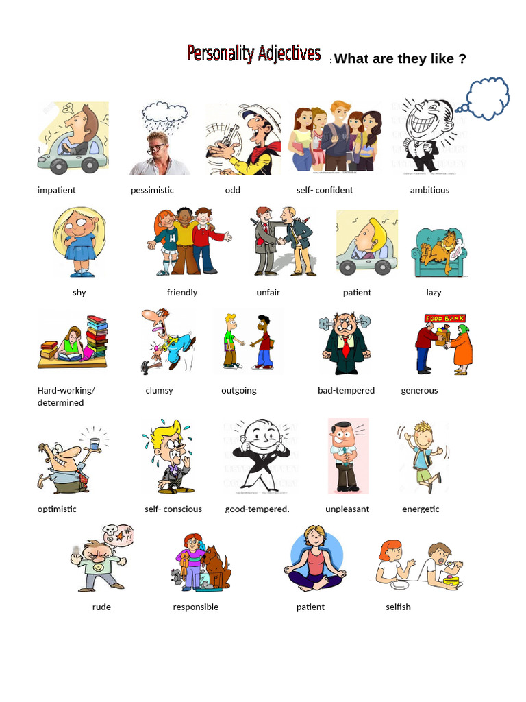 personality-adjectives-fun-activities-games-picture-description ...