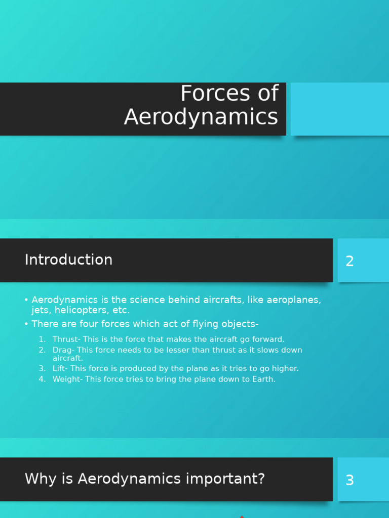Forces of Aerodynamics | PDF | Airplane | Aircraft