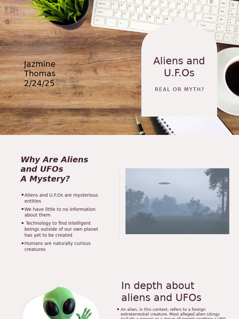 Aliens and UFOs [Autosaved] | PDF | Unidentified Flying Object ...