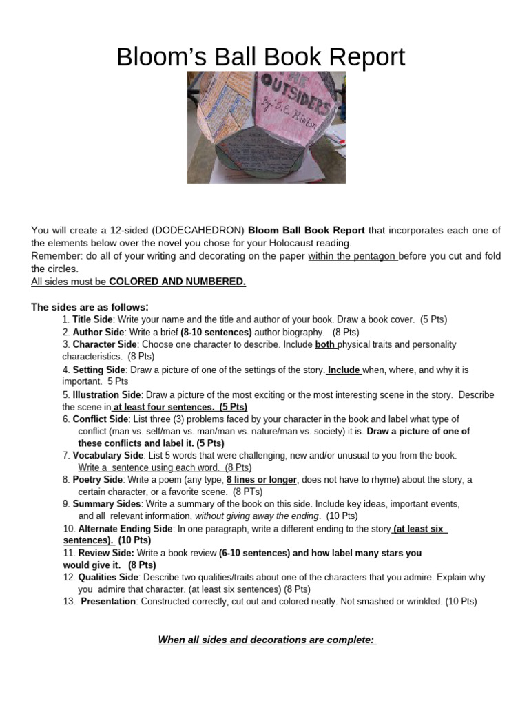 Holocaust Bloom Ball Project Guide | PDF | Poetry