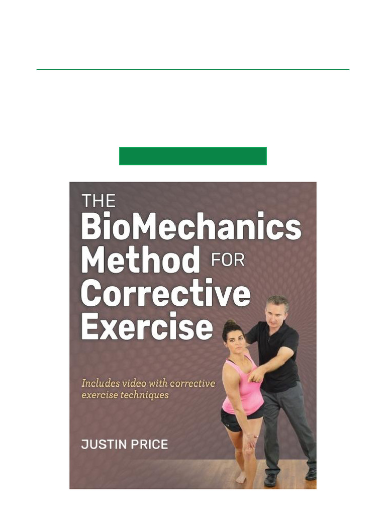 The BioMechanics Method For Corrective Exercise - 1st Edition Complete Chapter Download | PDF ...