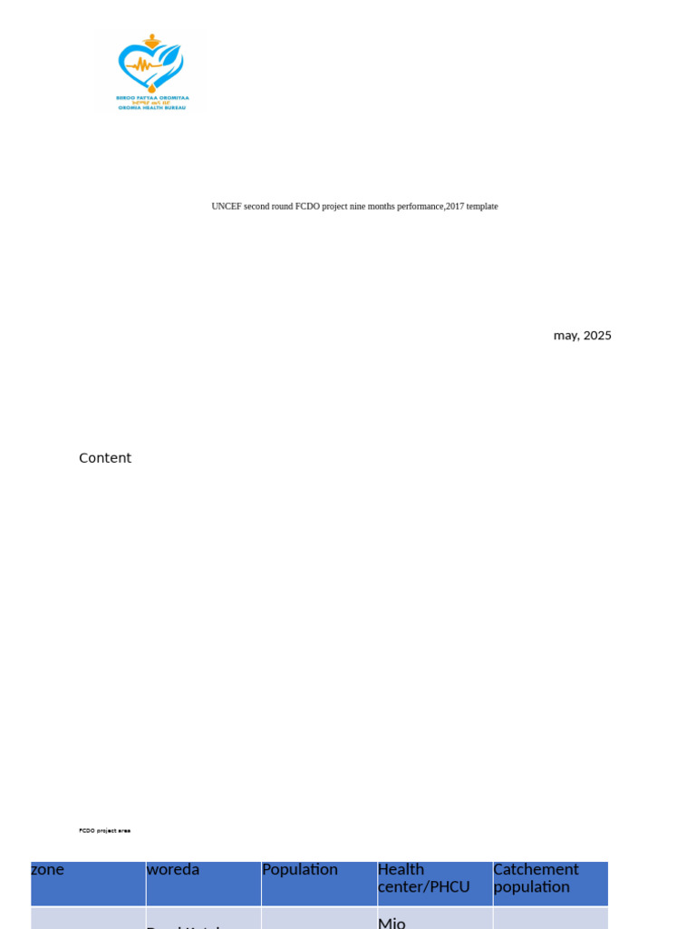 FCDO PPT - Template | PDF