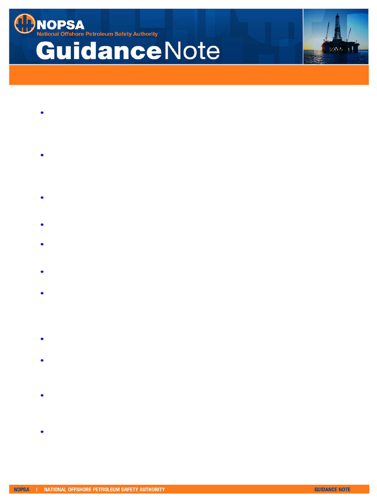 Guidance Note - Control Measures and Performance Standards | PDF | Risk ...