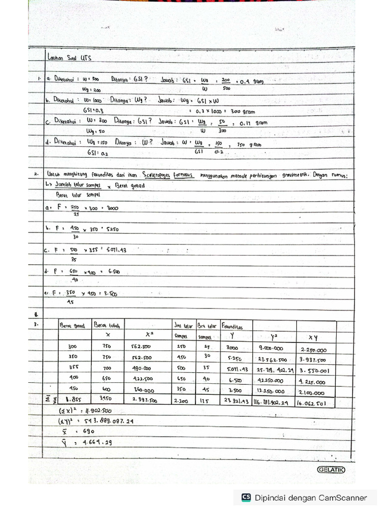 Jawaban Latihan UTS Bioper | PDF