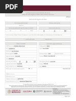 Formato RPDA-01-A1 para Registro de Obra | PDF