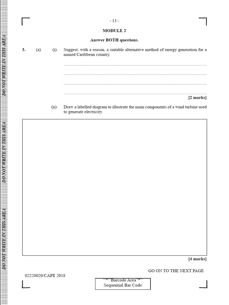 Wind Energy Class Exercise | PDF | Wind Power | Barcode