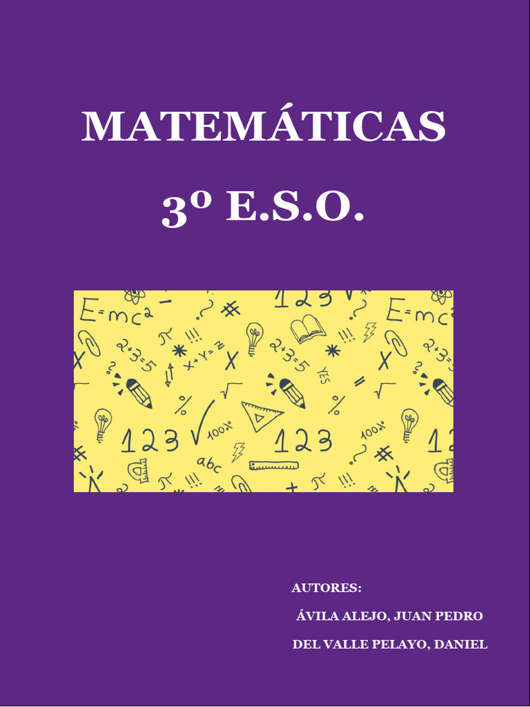 Libro 3 ESO | PDF | Decimal | Números