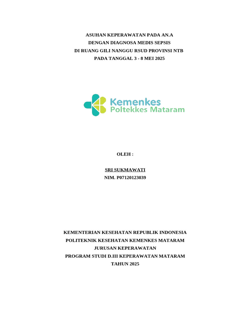 ASKEP Sepsis | PDF