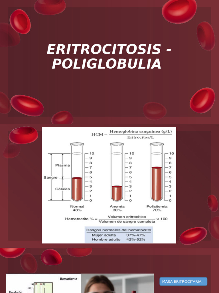 Eritrocitosis: Causas y Diagnóstico | PDF | Sangre | Vertebrados
