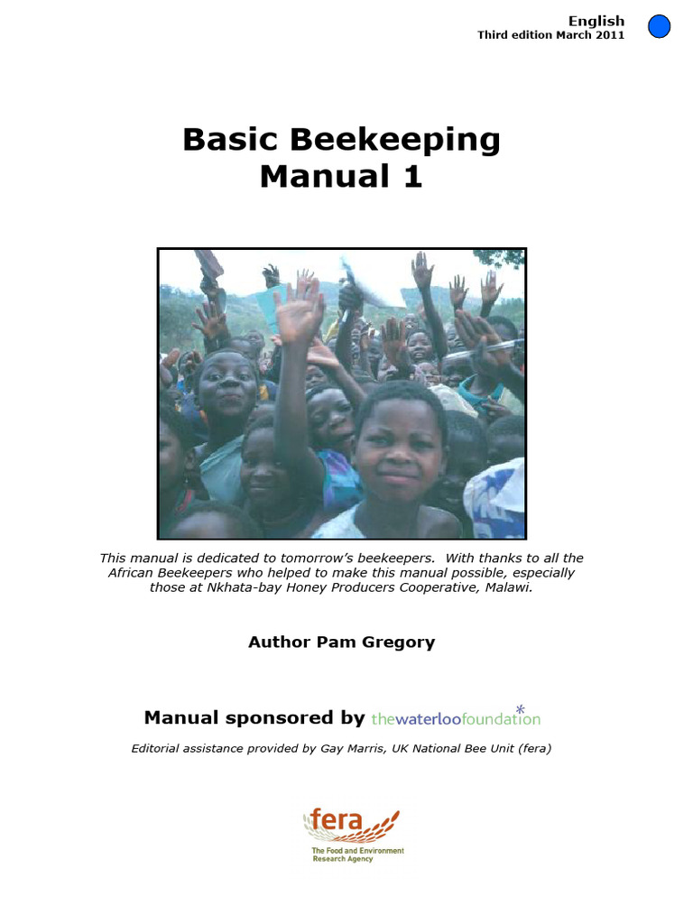 Basic Beekeeping Manual for Trainers | PDF | Beekeeping | Beehive