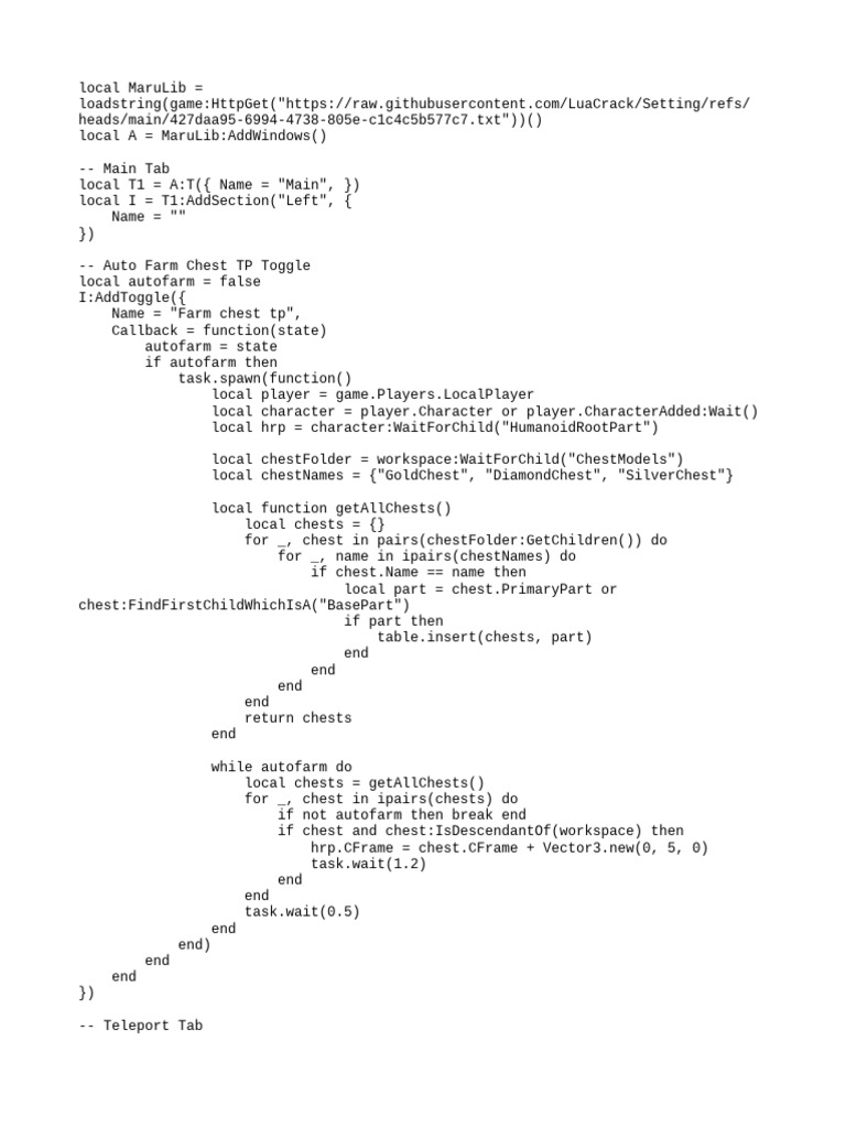 nhặt chest bypass.lua | PDF