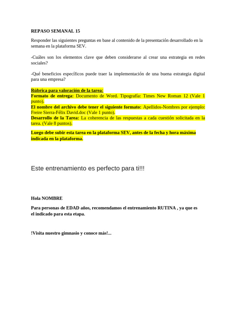 Tarea Repaso Semana-15-Actividad - 28 | PDF