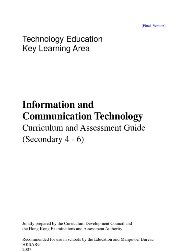 Ict Syllabus e | PDF | Computer Data Storage | Curriculum