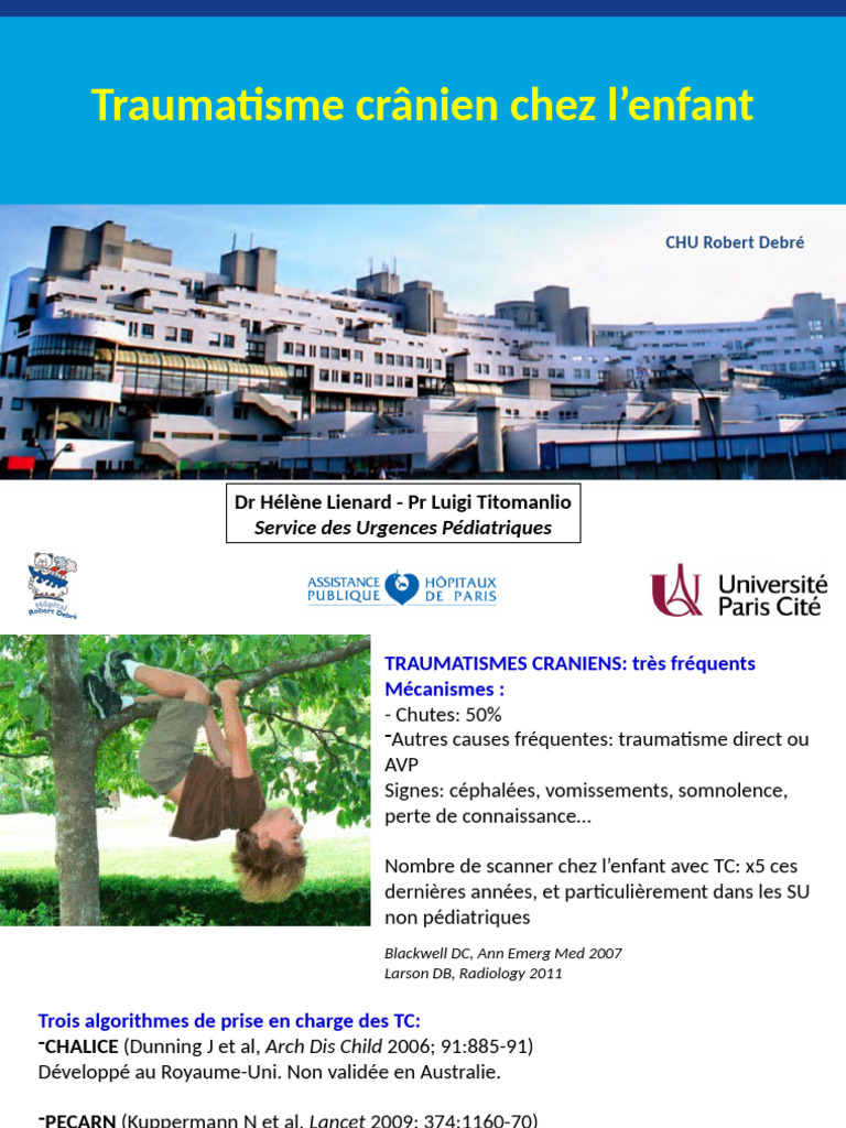 TC DU Traumato 2024 | PDF | Traumatisme crânien | Maladies et troubles