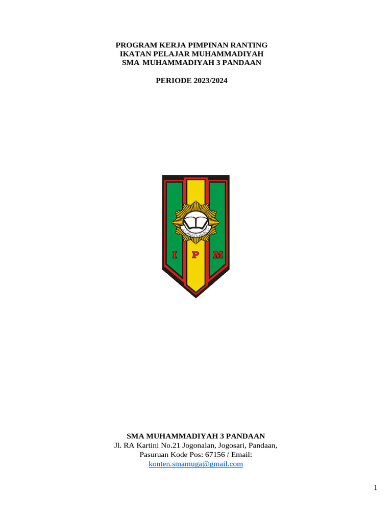 Proker Ipm 2024 | PDF