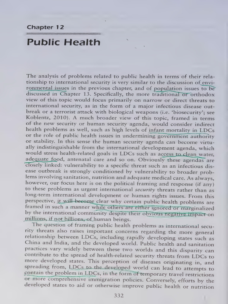 Public Health Security | PDF | Influenza | Pandemic