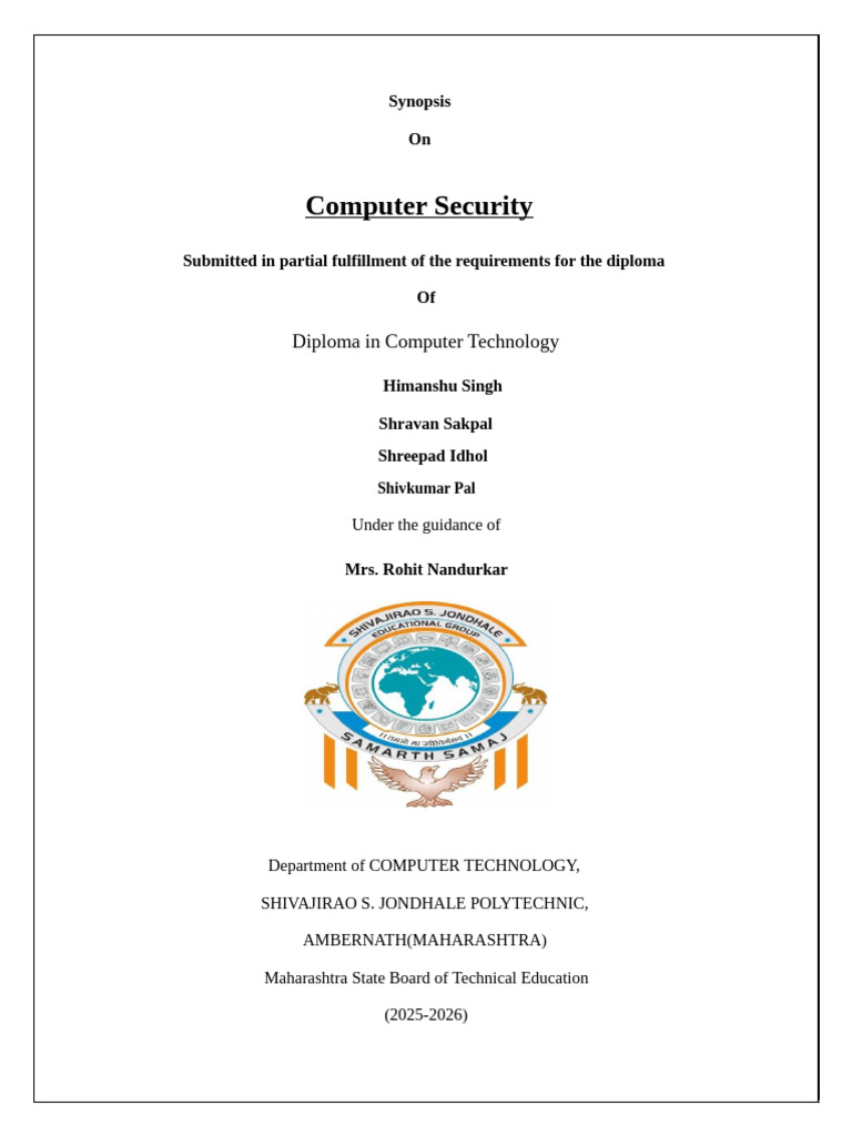 Best Nis Microproject and PWP Practical | PDF | Security | Computer Security